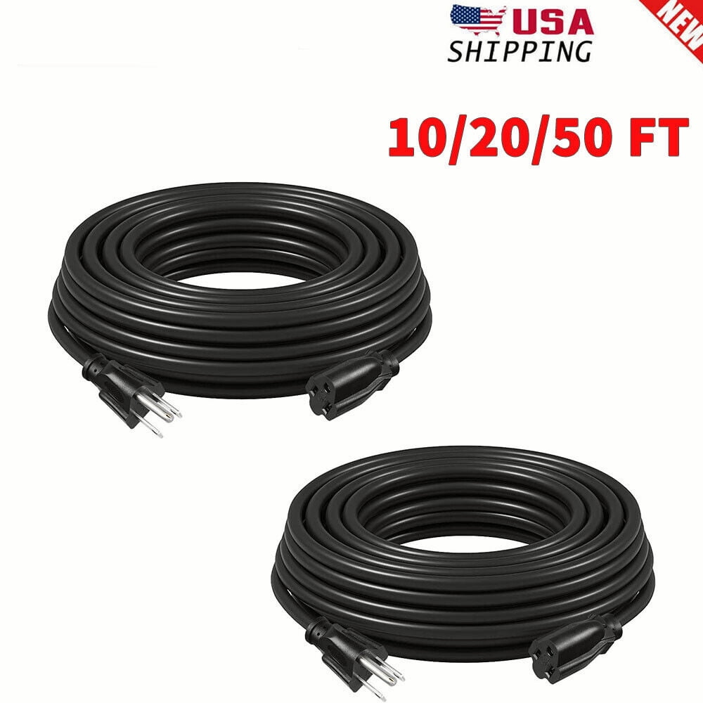 Outdoor Extension Cords Power Extension Cord Heavy Duty Power Cord 10 ...