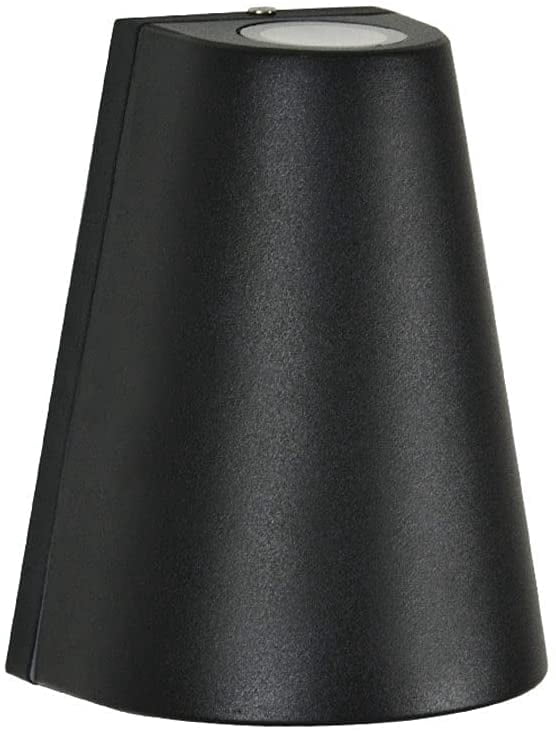 Outdoor Exterior Wall Sconce Fixture IP65 Patio Lamp Matte Black Wall ...