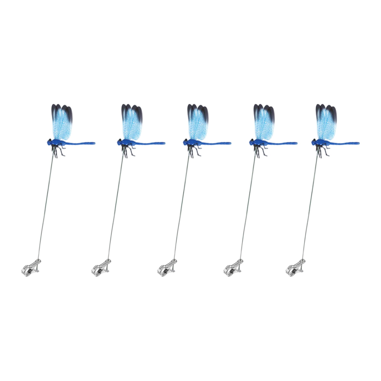 Outdoor Fake Dragonfly Rod Clip, 3D Dragon Fly Garden Stakes & Hat ...