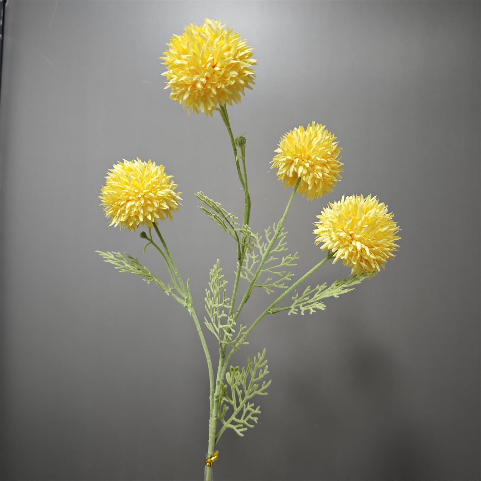 Outdoor Fall Decor Faux Pompon Mum Artificial Flowers Rustic ...