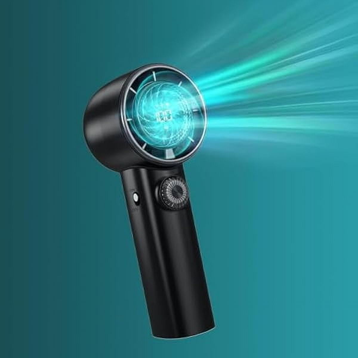 Outdoor Fast Cooling Fan, 15000 rpm 100 Speeds Personal Portable Turbo ...