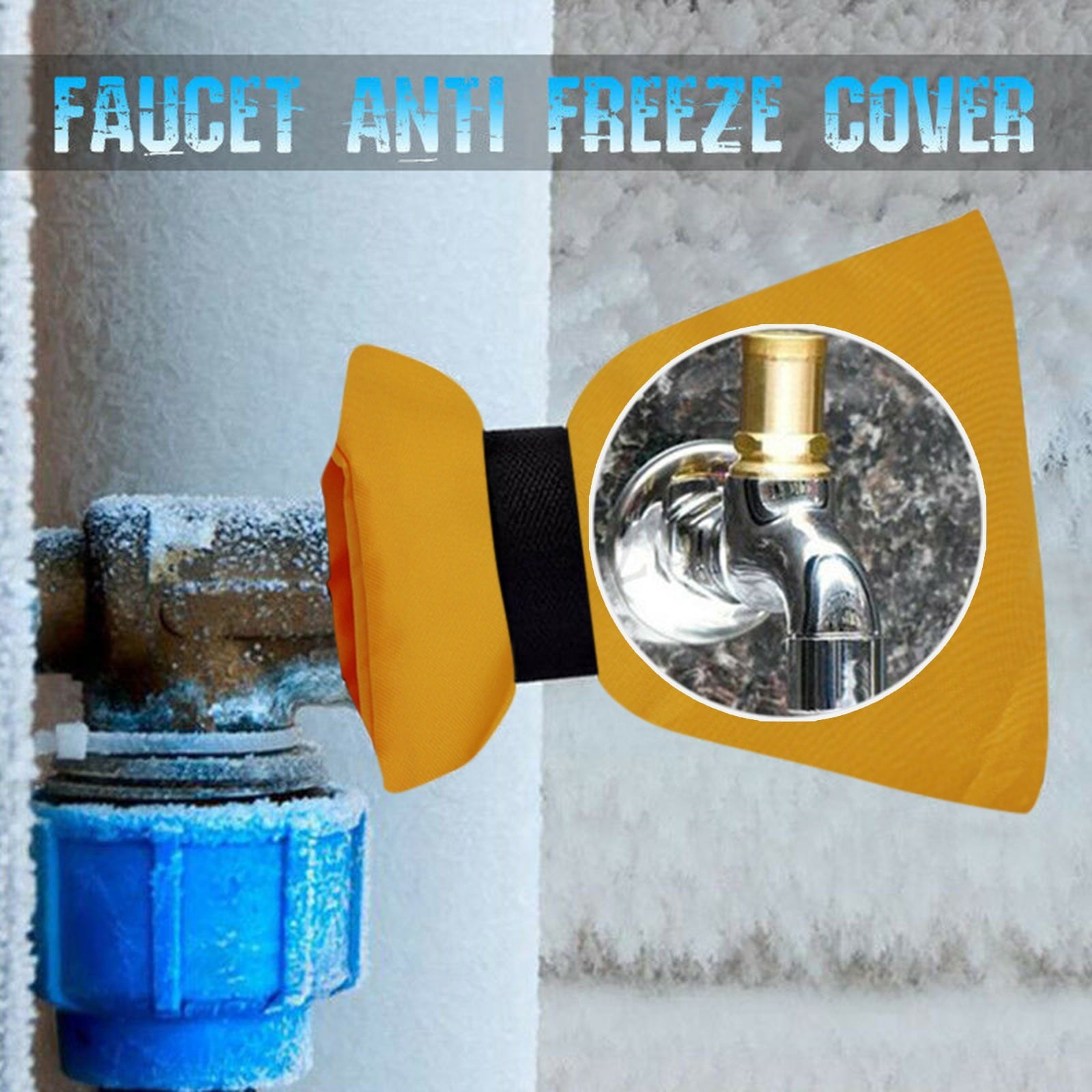 Outdoor Faucet Cover, Insulation Antifreeze Guard, 4-piece Set ...