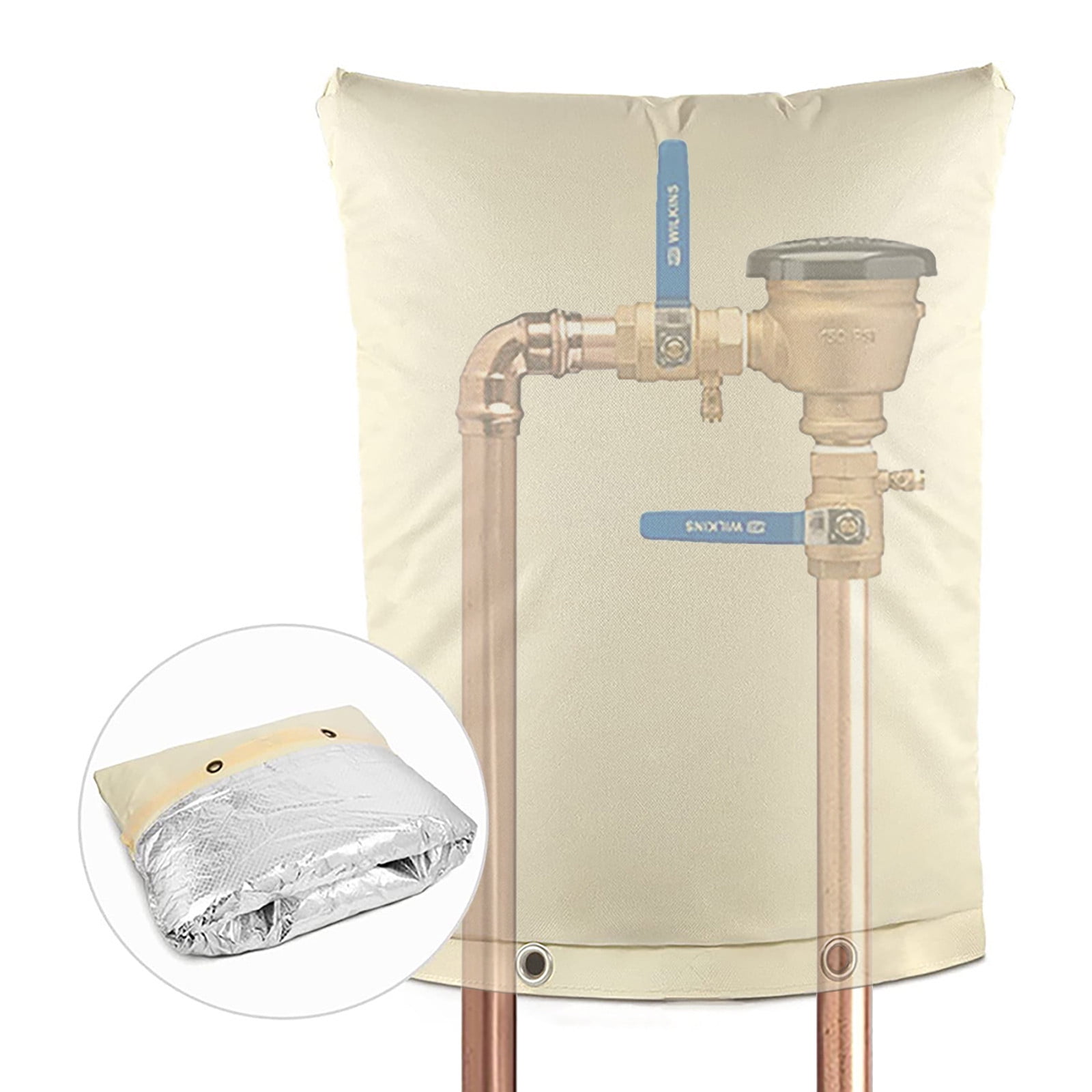 Outdoor Faucet Cover, Winter Spigot Insulation, Reusable Frost ...