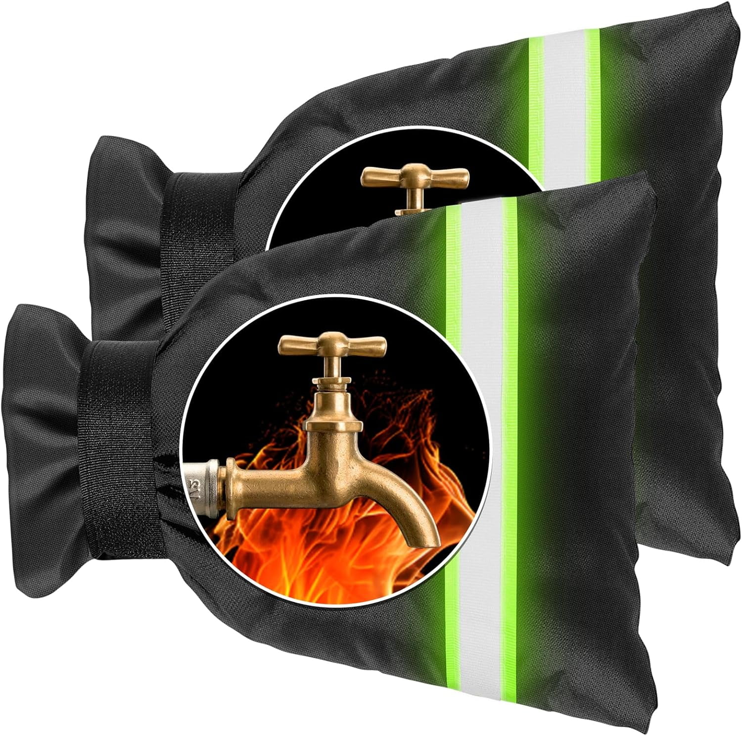 Outdoor Faucet Covers for Winter, 10.2" H x 6.88" W Outdoor Water ...