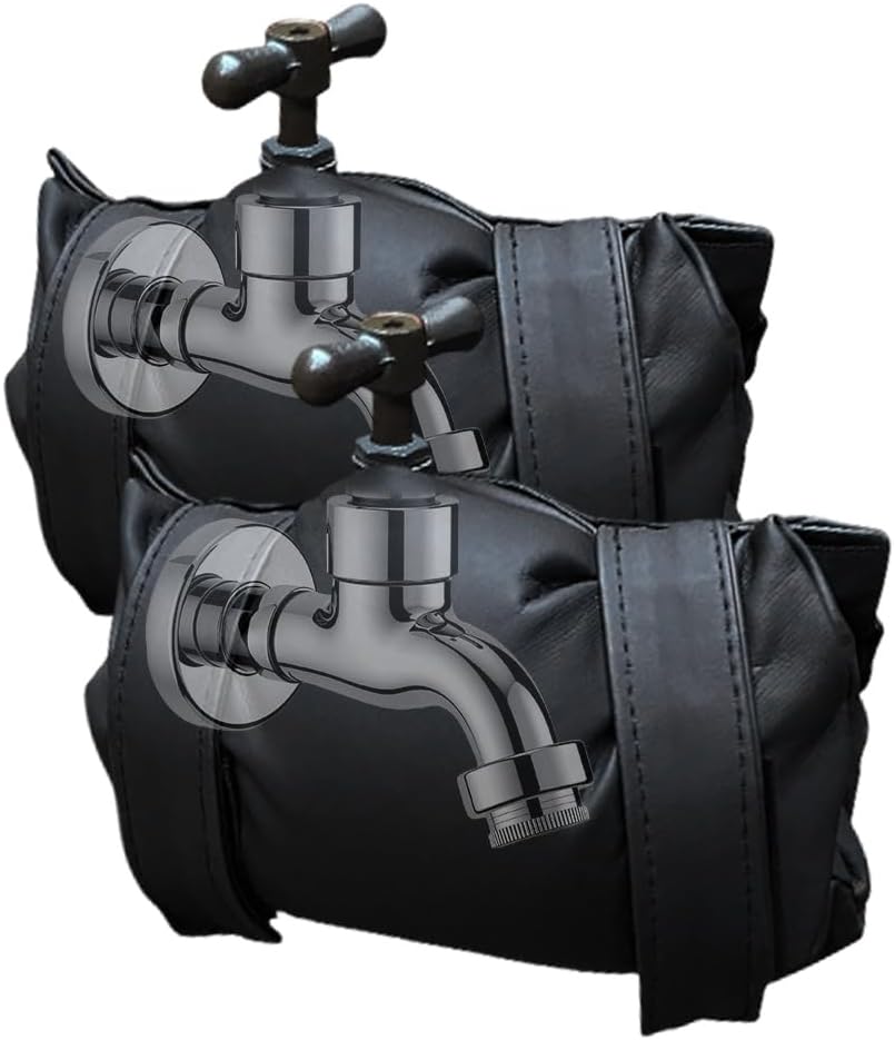 Outdoor Faucet Covers for Winter, 10.2" x 7" Insulated Faucet Cover for ...
