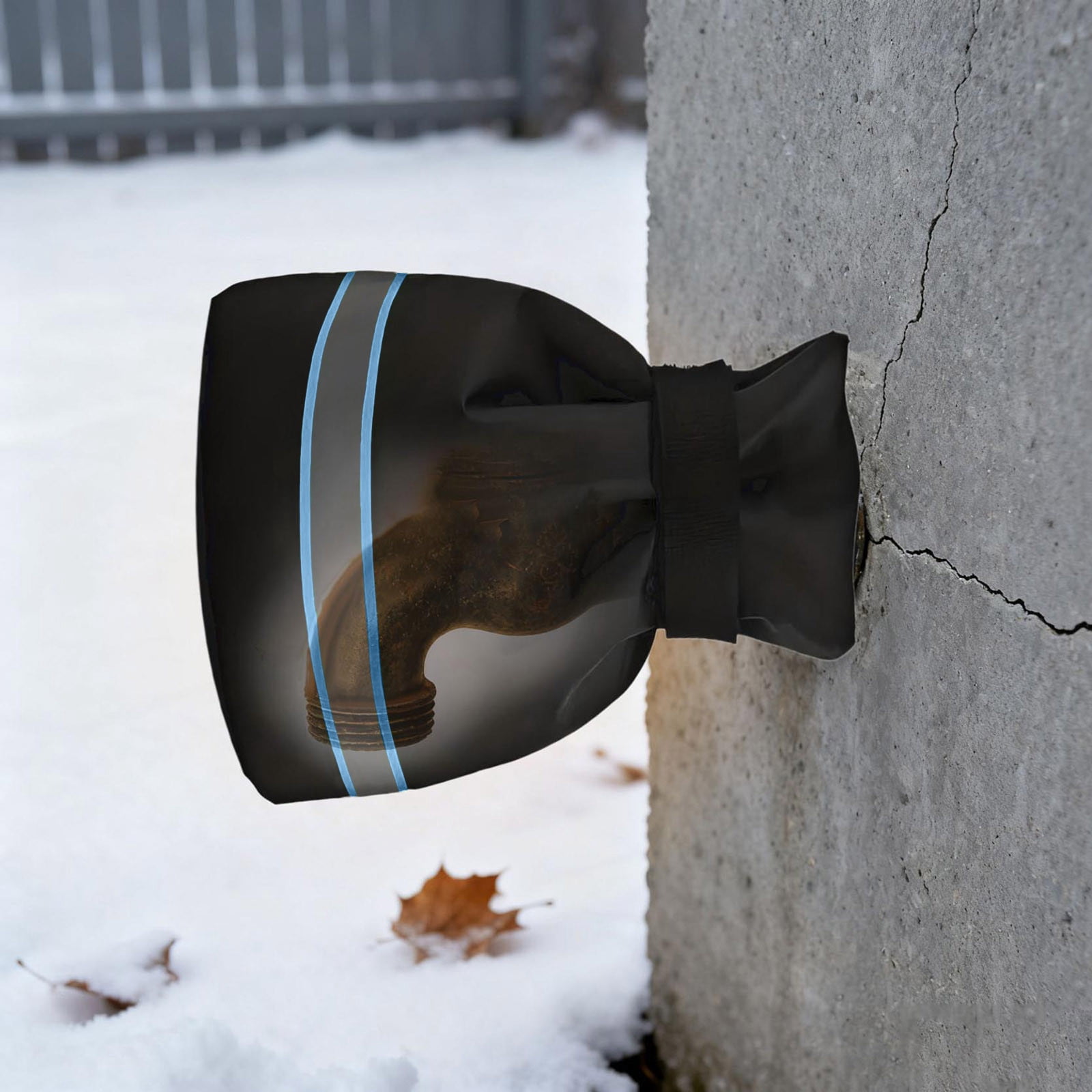 Outdoor Faucet Covers for Winter Freeze Protection, Insulated ...