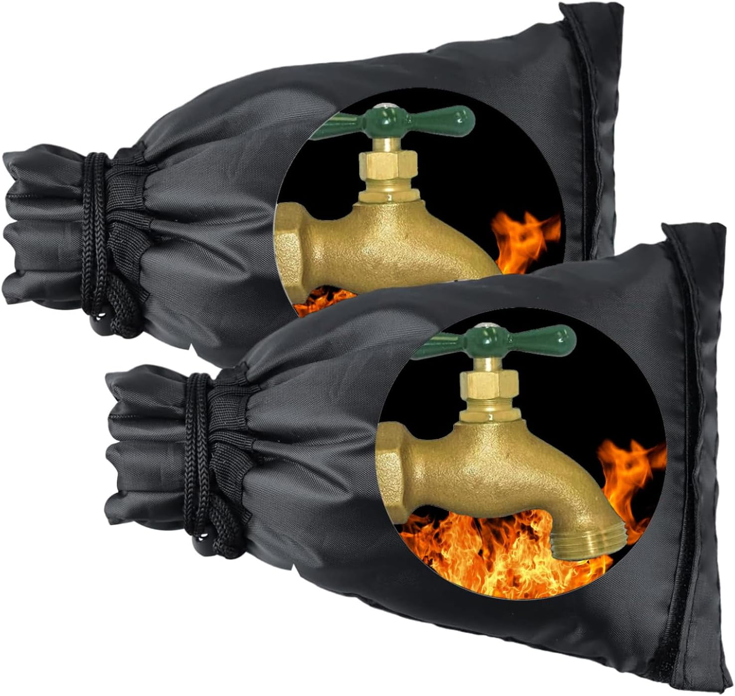 Outdoor Faucet Covers for Winter, Spigot Covers Winter Insulated Freeze ...
