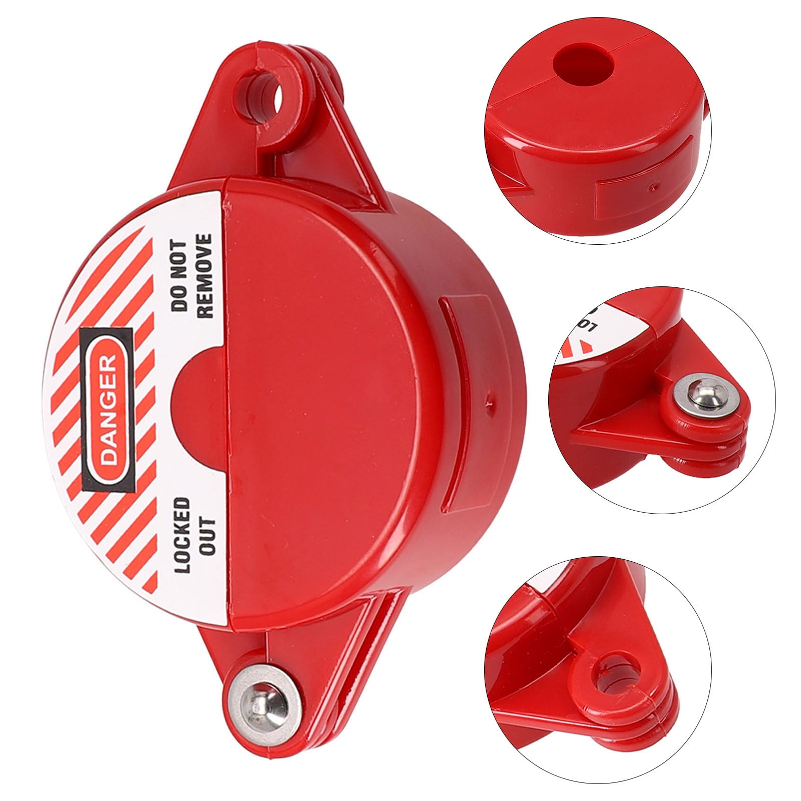 Outdoor Faucet Lock Cylinder Tank Lockout Garden Tap Valve Padlock Easy ...