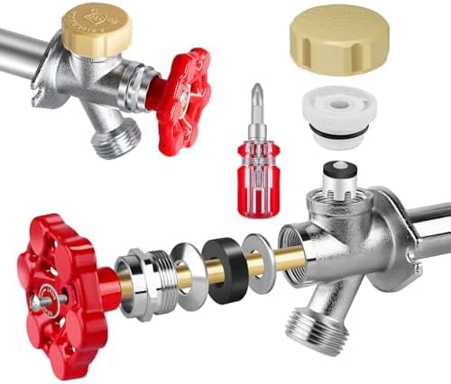 Outdoor Faucet Repair Kit, ASSE 1019-A Vacuum Breaker Outside Faucet ...