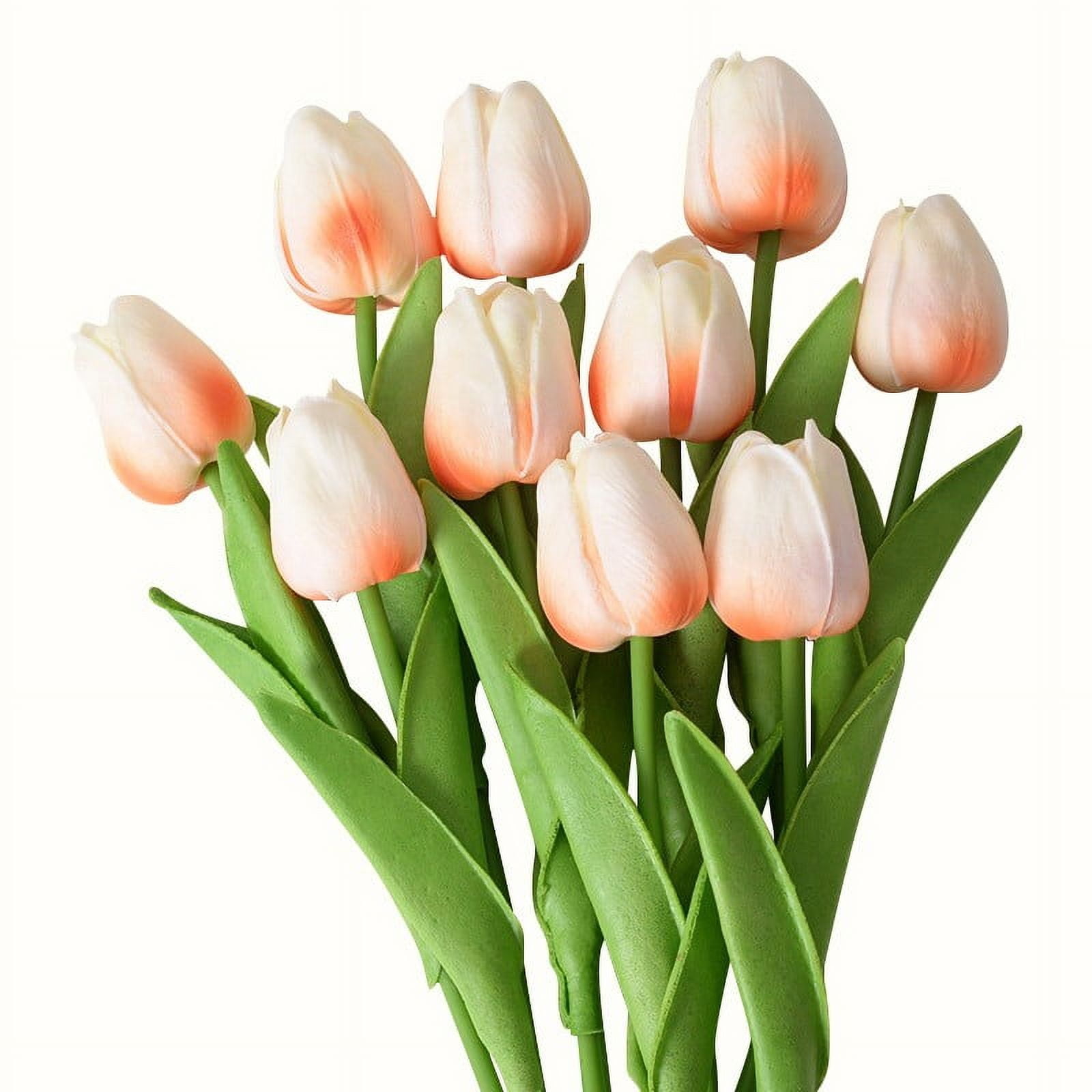 Outdoor Faux Plants 15 Pcs Multicolor Artificial Flowers Stems Pu for ...