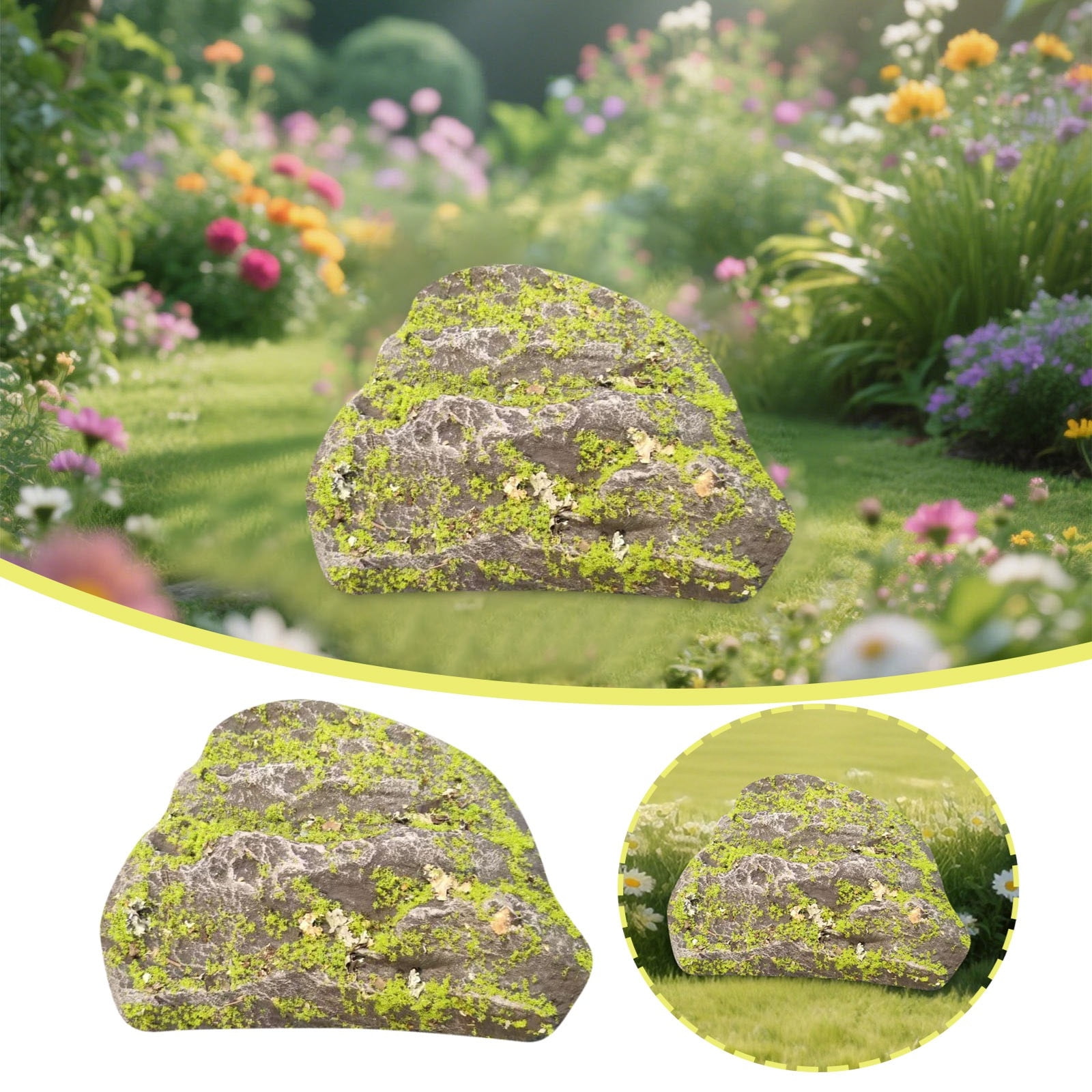 Outdoor Rock Cover, Artificial Landscape Boulder Enclosure, Decorative ...
