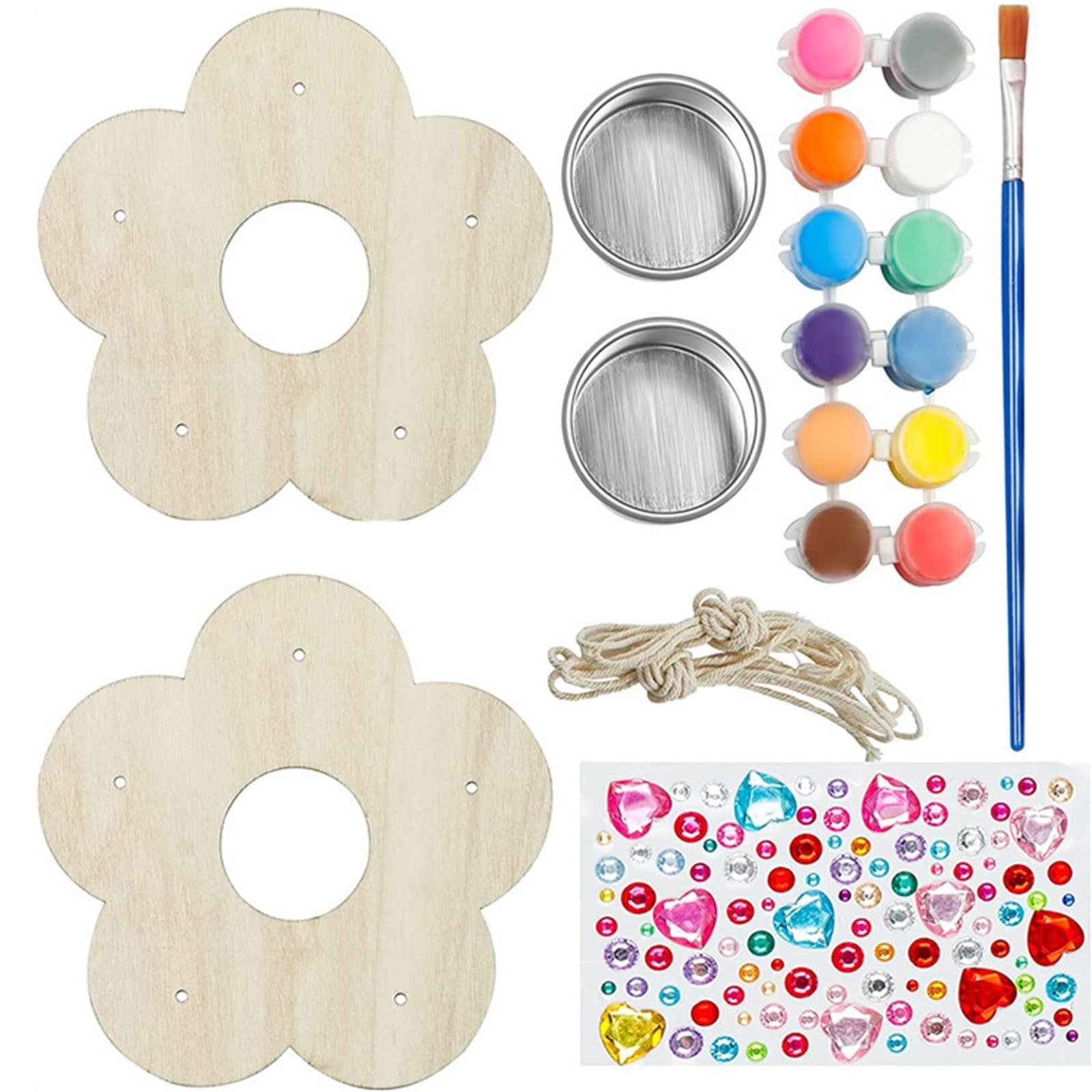 Outdoor Feeder Kids Arts and Crafts Feeders for Outside DIY Wooden ...