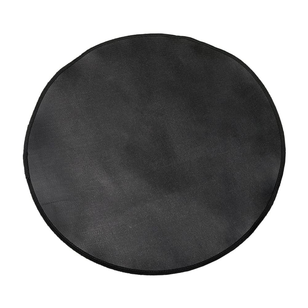 Outdoor Fire Pit Pad Round Fire Pit Deck Protector Heat Resistant Heat ...