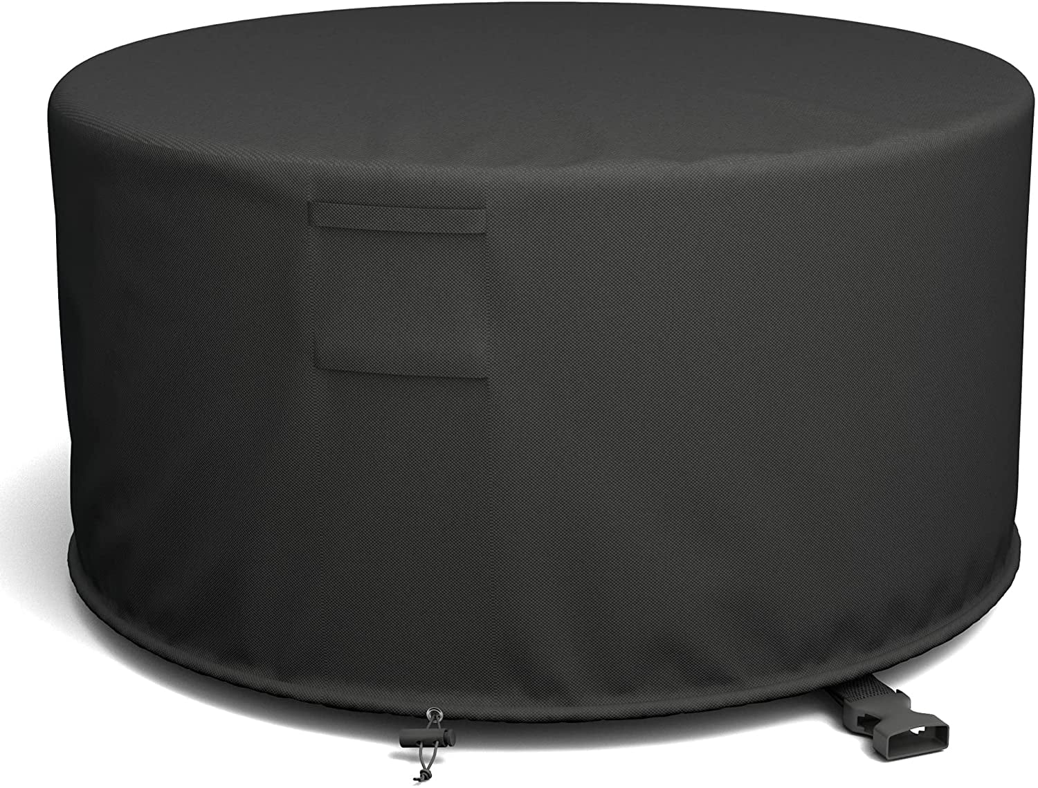 Outdoor Fire Pit Table Cover, 50"Dia x 24"H Round Patio Fire Bowl Cover ...