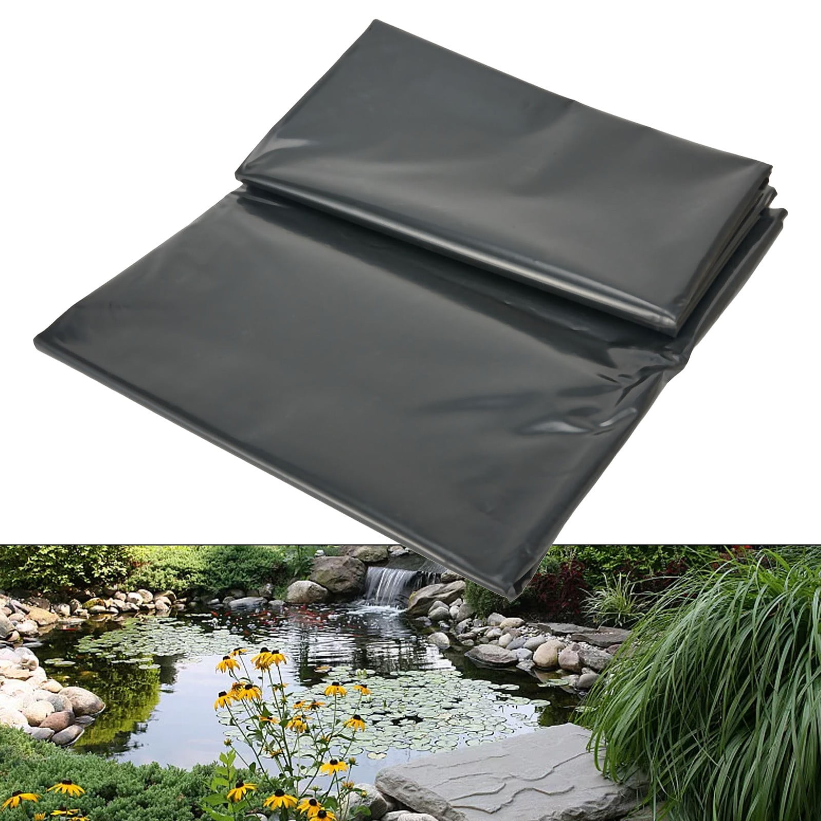 Outdoor Fish Pond Liner Waterproof Cloth Gardens Pools PVC Membrane ...