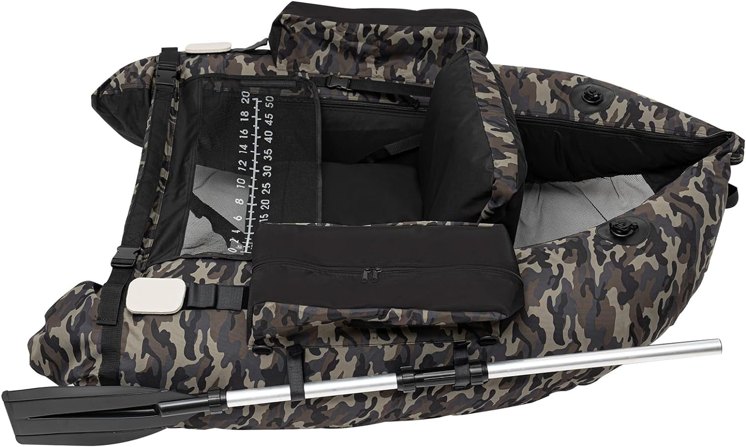 Outdoor Fishing Boat Backpack Inflatable Fishing Boat with Pump ...