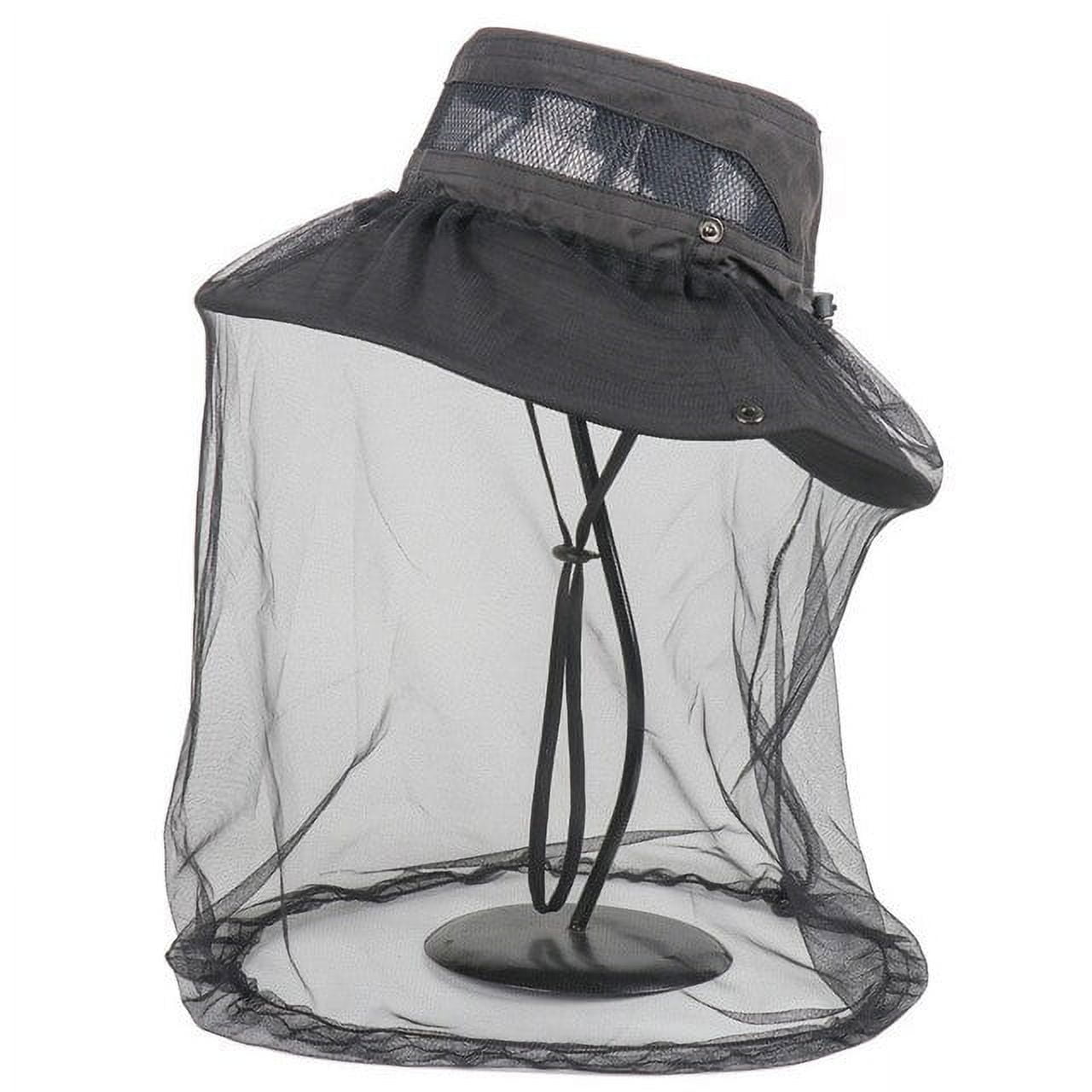 Outdoor Fishing Cap Insect Proof Mosquito Hat Breathable Anti-bee Net ...