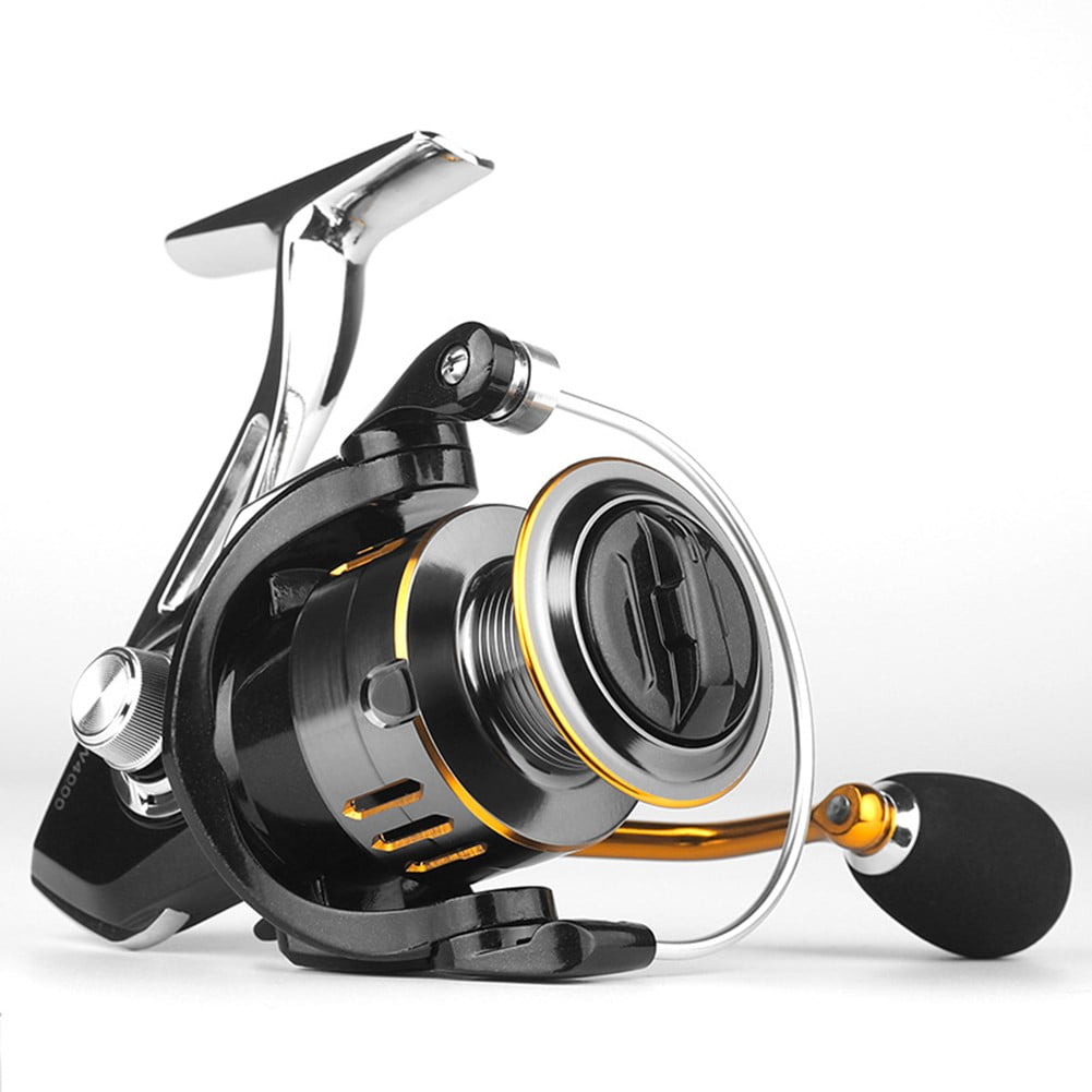 Outdoor Fishing Reel - 10kg Drag, Metal Body, 7 Sizes, Sensitive and ...