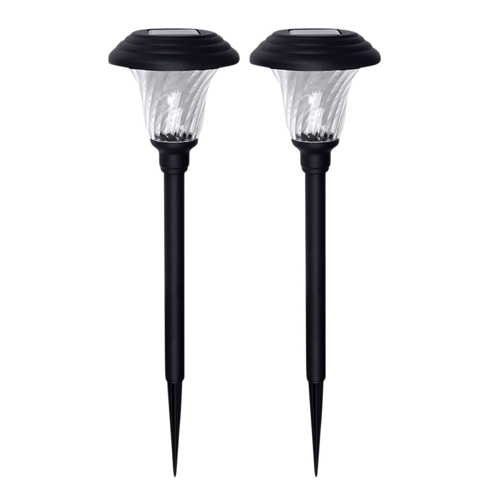 Outdoor Floor Lamp Solar Powered Lights Decorative Ground Plug In Lamp ...
