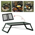 Portable Outdoor BBQ Fire Pit Grill with Folding Stand and Griddle ...