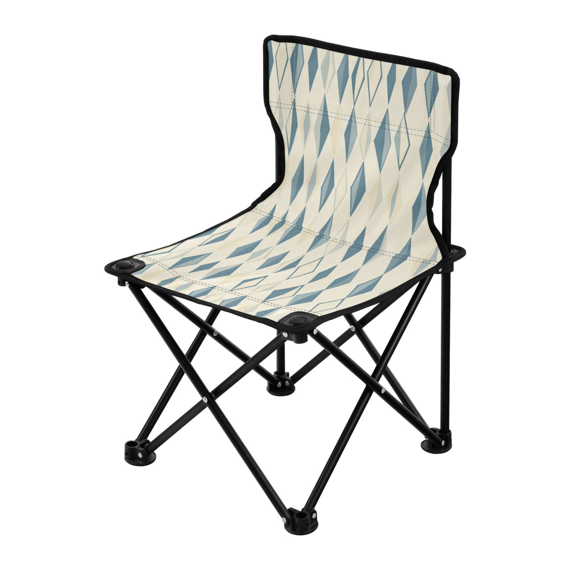 Outdoor Folding Chair 14.46x14.46x22.83 Inches, Camping Folding Chair ...