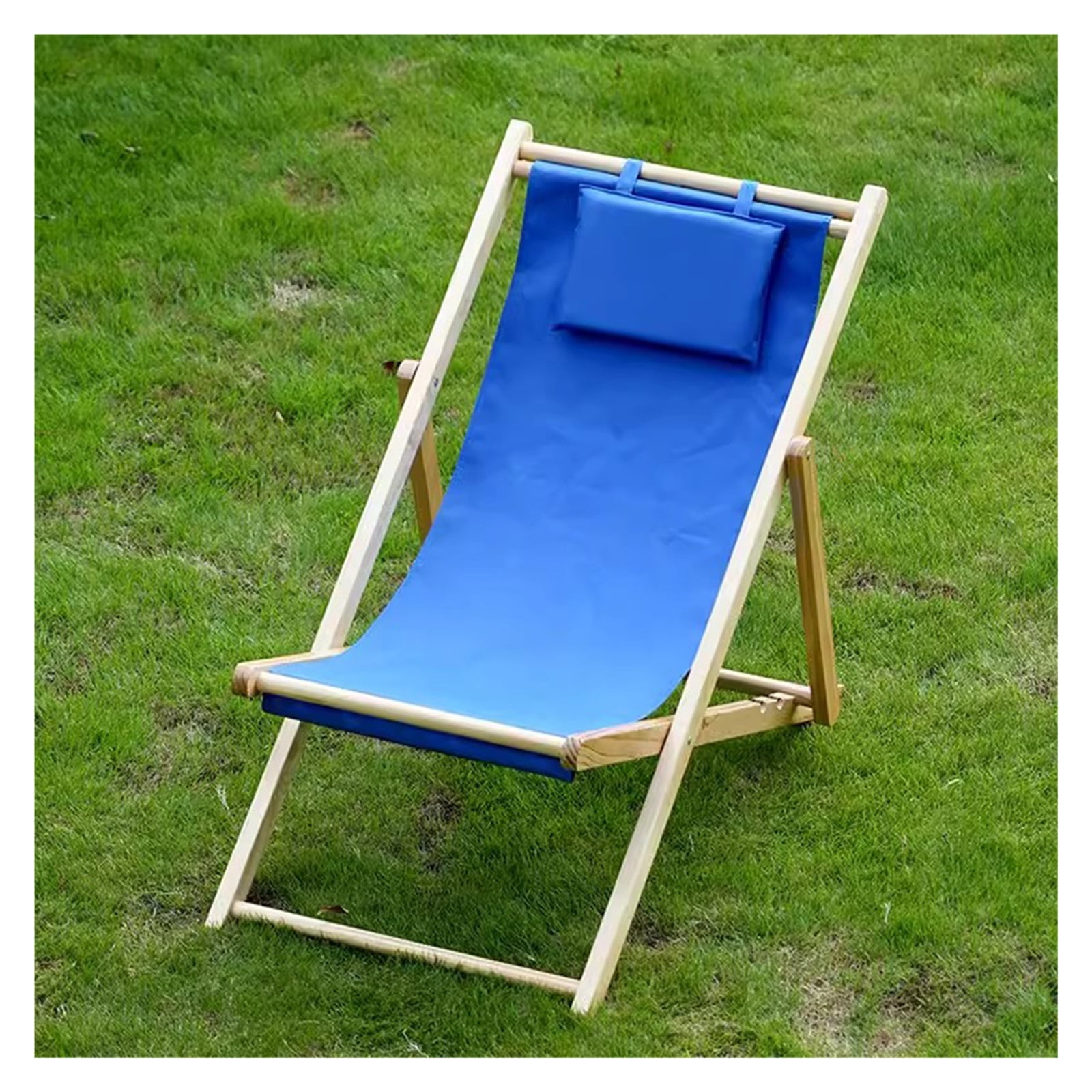 Outdoor Folding Chairs Adjustable Wood Patio Sling Chairs Folding Sling ...