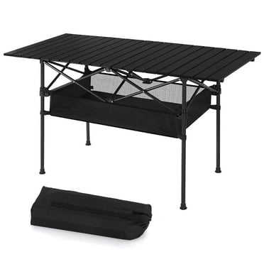 Camping Table Roll up Table, Fold up Lightweight Compact, 2-4 Person ...