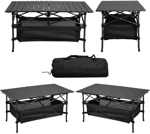 Outdoor Folding Portable Picnic Camping Table Easy Carry Folding Table ...