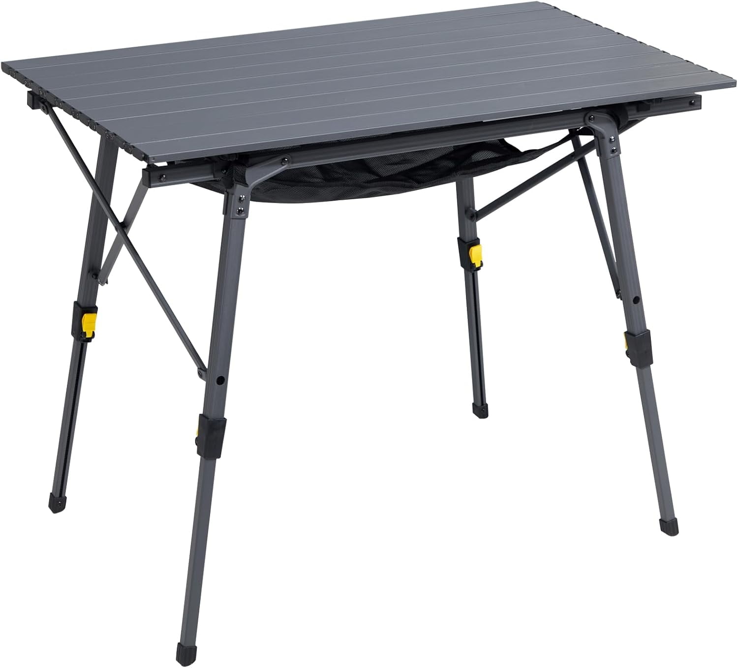 Outdoor Folding Portable Picnic Camping Table with Adjustable Height ...
