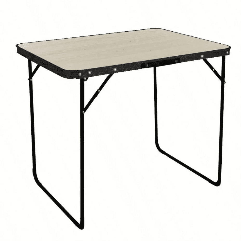 Outdoor Folding Table, Portable Picnic Camping Table, Reinforced Steel ...