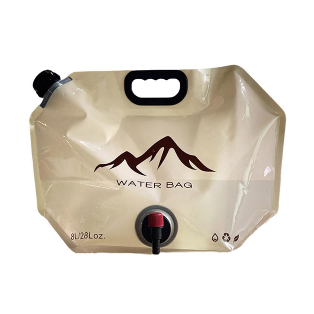 Outdoor Folding Water Bag Camping 8L Big Capacity Portable Water Bag Survival Y6N2 - Walmart.com
