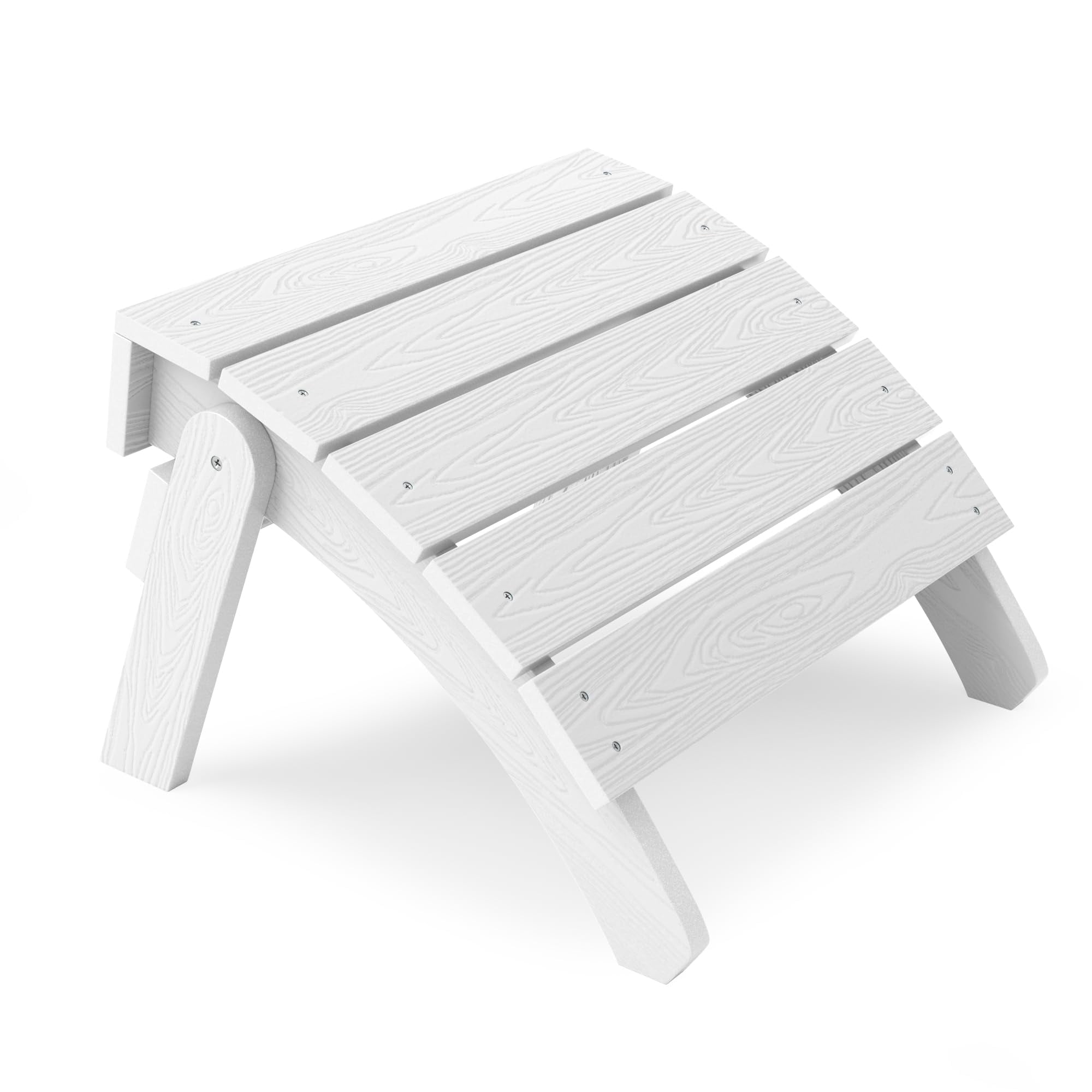 Outdoor Foot Rest Ottoman, Folding Adirondack Footstool for Chair ...