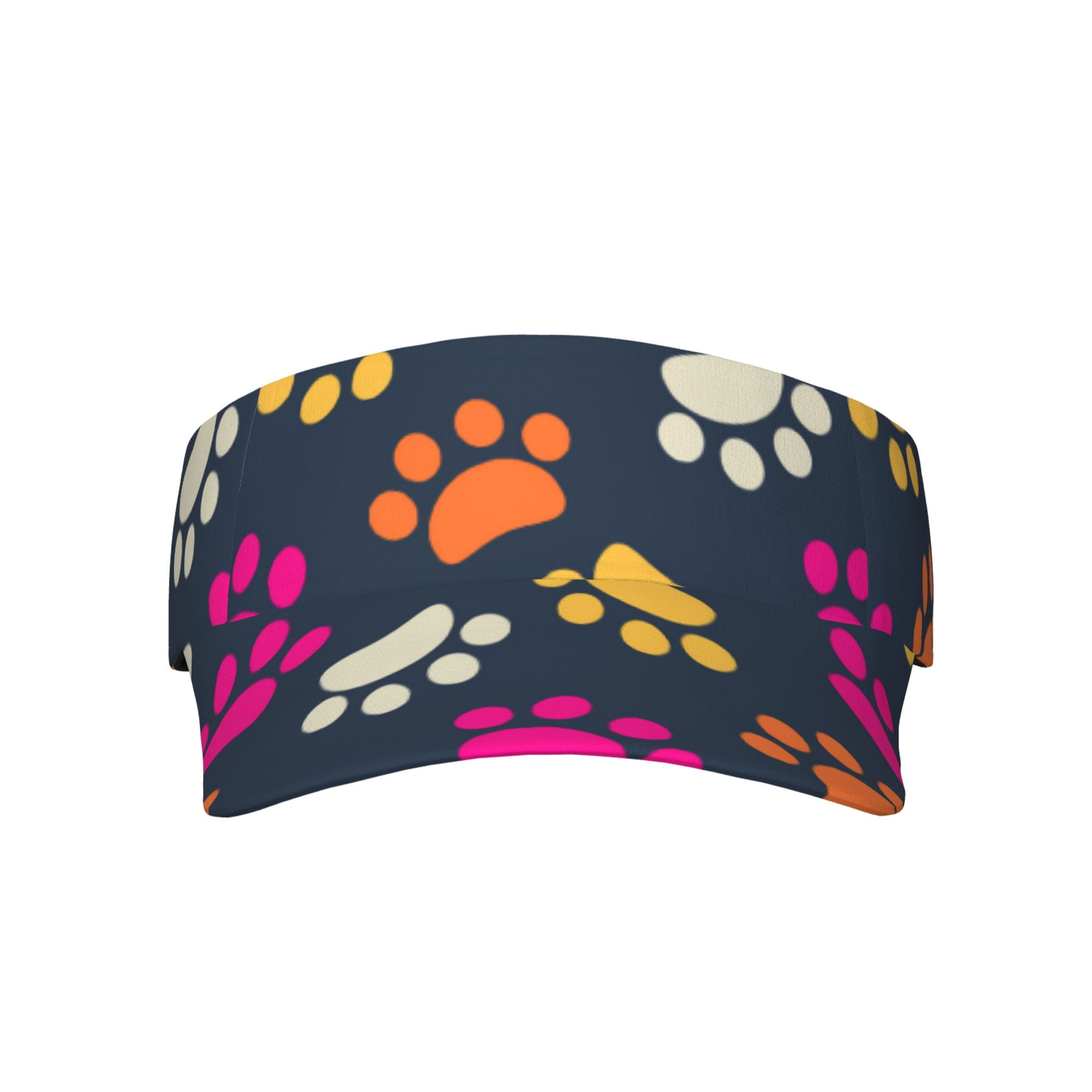 Outdoor Footprint Animals Background Sun Visor Hats for Women Men ...