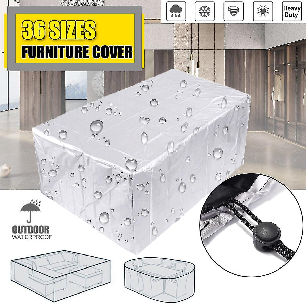 Outdoor Furniture Covers Waterproof Patio Garden Cover Rain Snow Table ...
