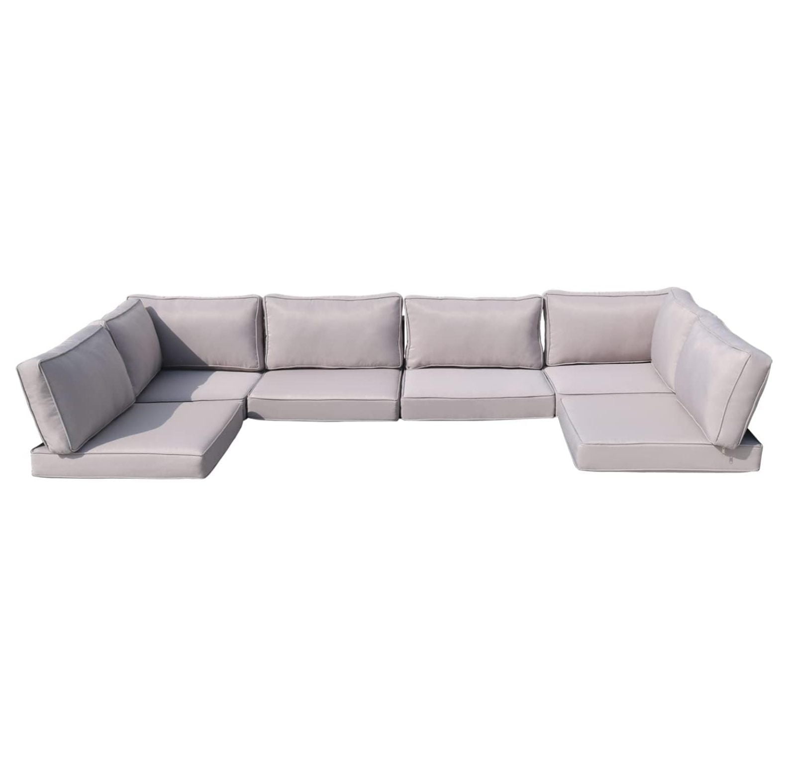 Outdoor Furniture Replacement Cushions, Sectional Rattan Conversation ...