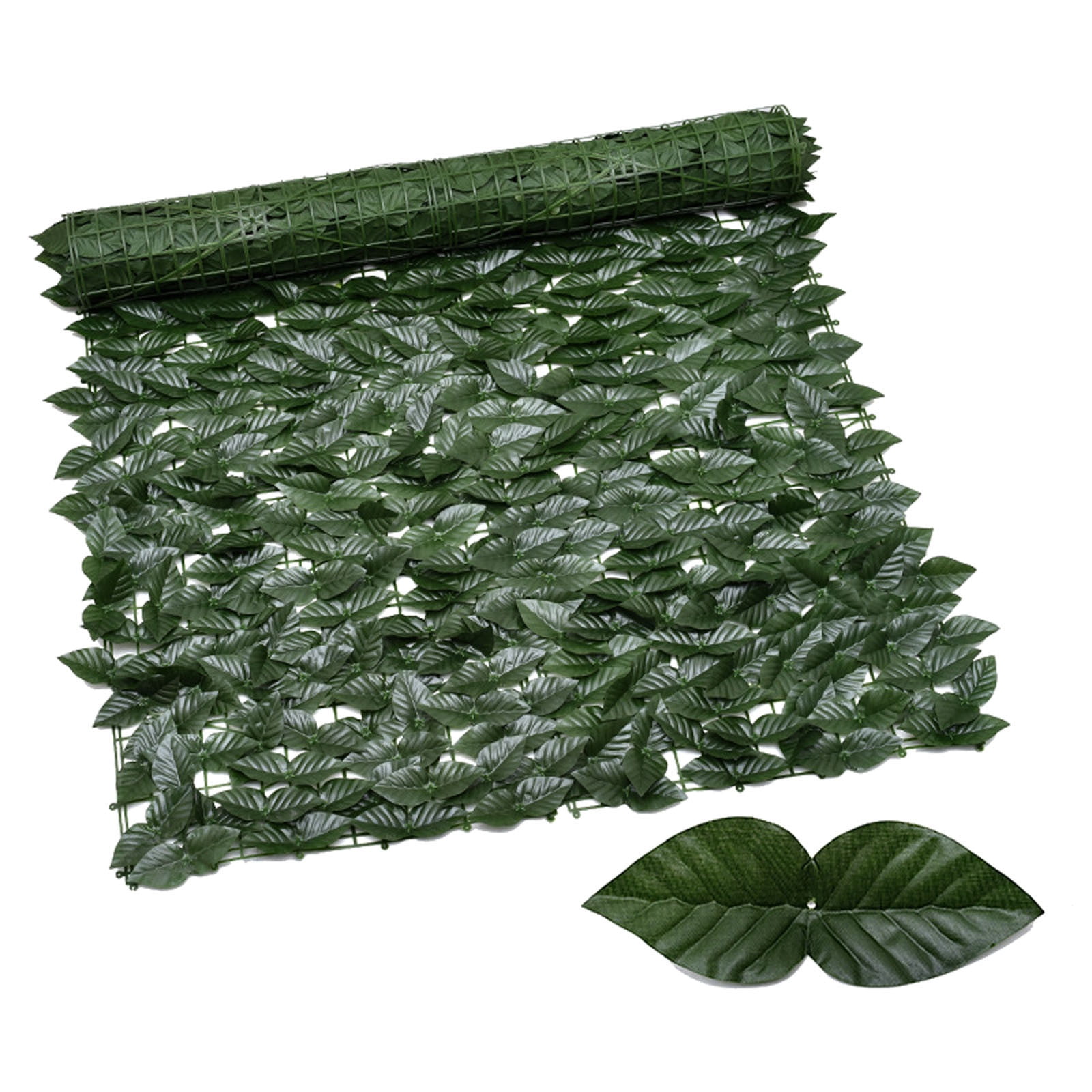 Outdoor Garden 19.68 Inch Hedge Leaves Privacy Fence Wall Screen Window ...