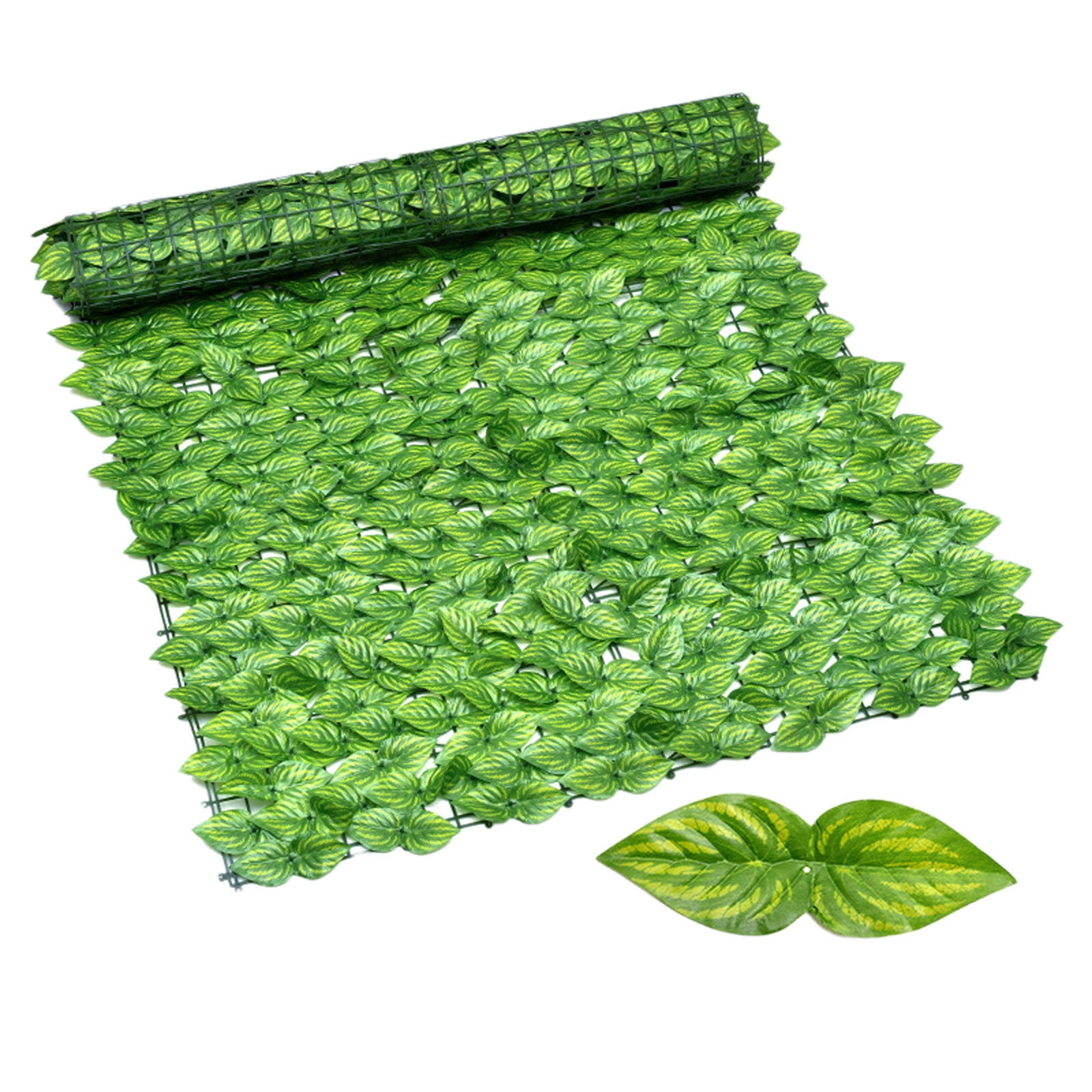 Outdoor Garden 1968 Inch Hedge Leaves Privacy Fence Wall Screen for ...