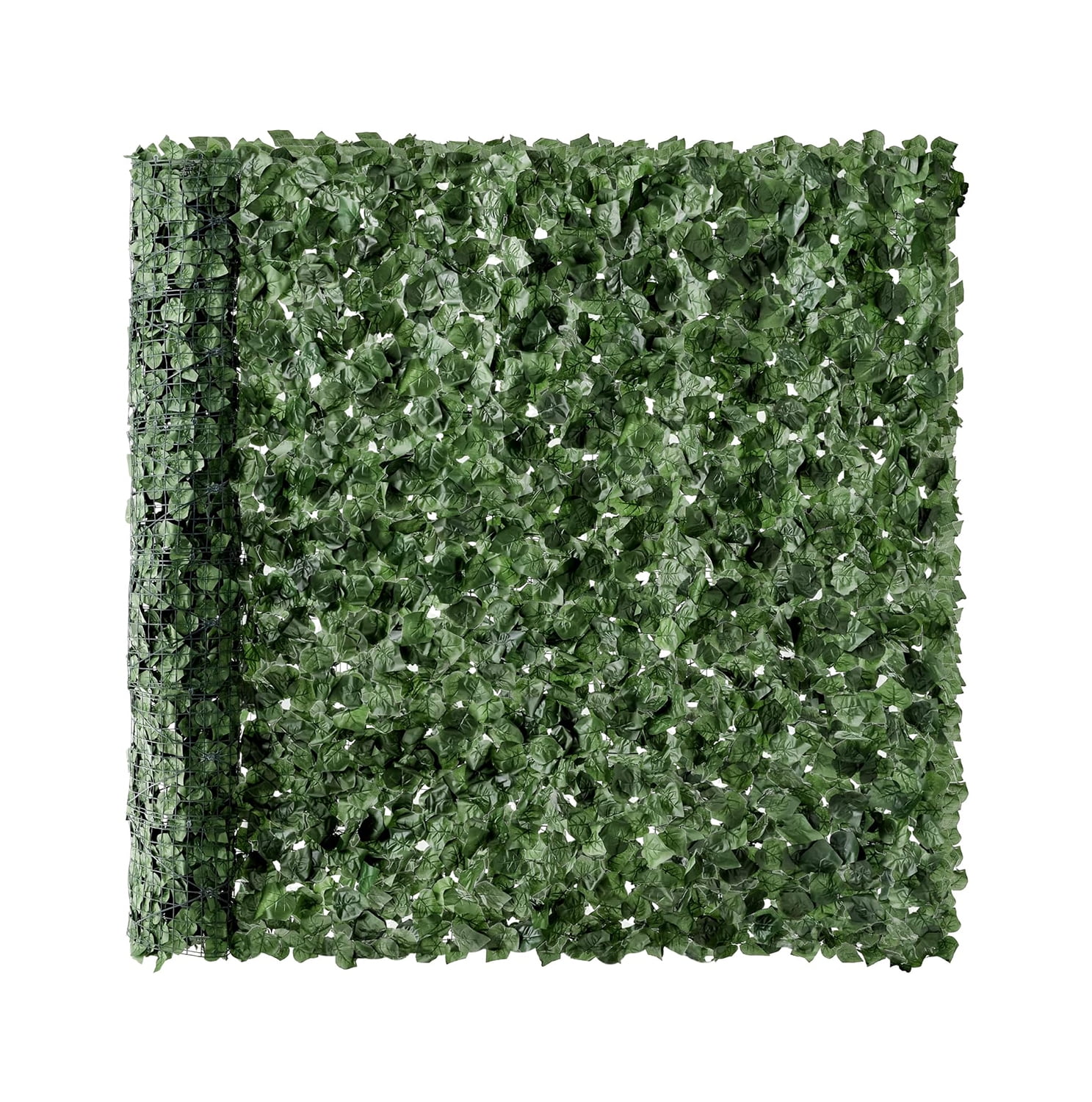 Outdoor Garden 96x72-inch Artificial Faux Ivy Hedge Leaf and Vine ...