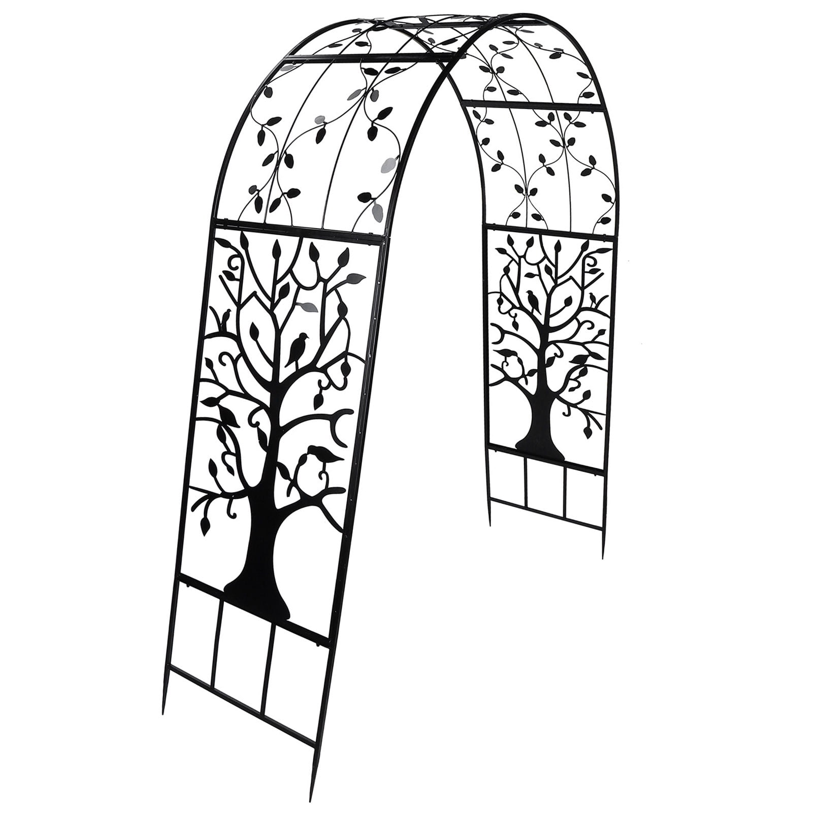 Outdoor Garden Arch Plant Climbing Rack Trellis for Party Wedding ...