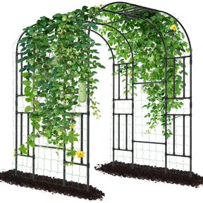 Scroll Trellis® Narrow Trellis – 108″ Slim Vertical Garden Trellis for ...