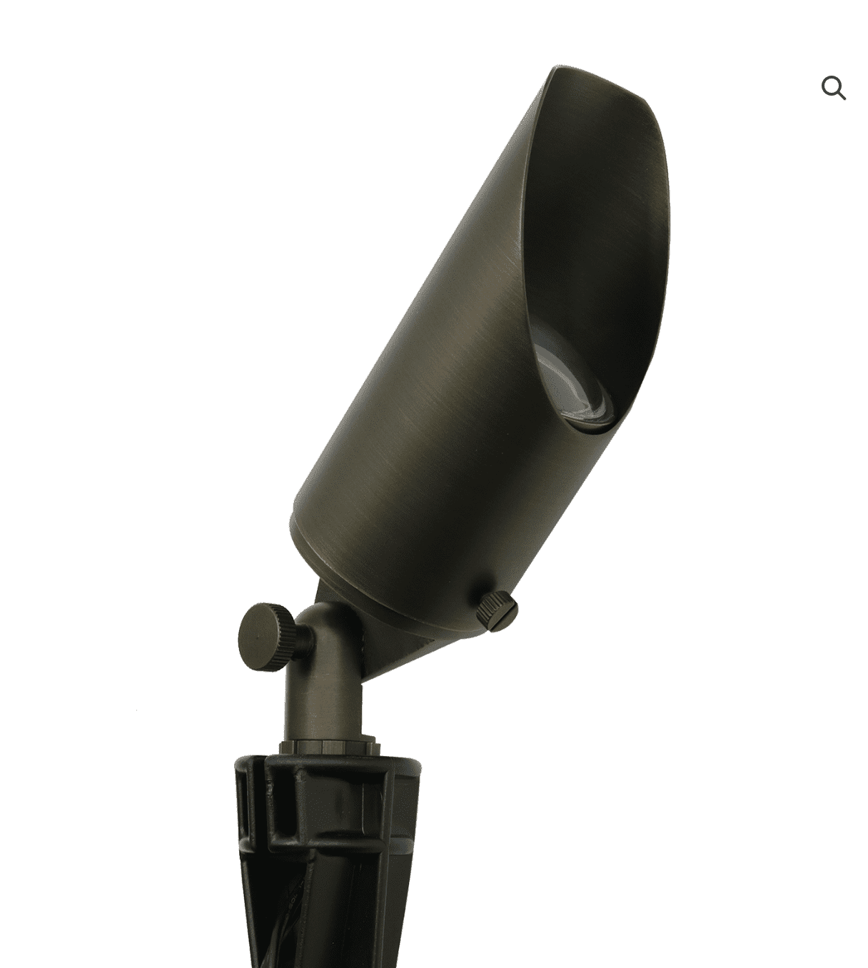 Outdoor Garden Spotlight Solid Brass Up Light With Adjustable Shroud ...