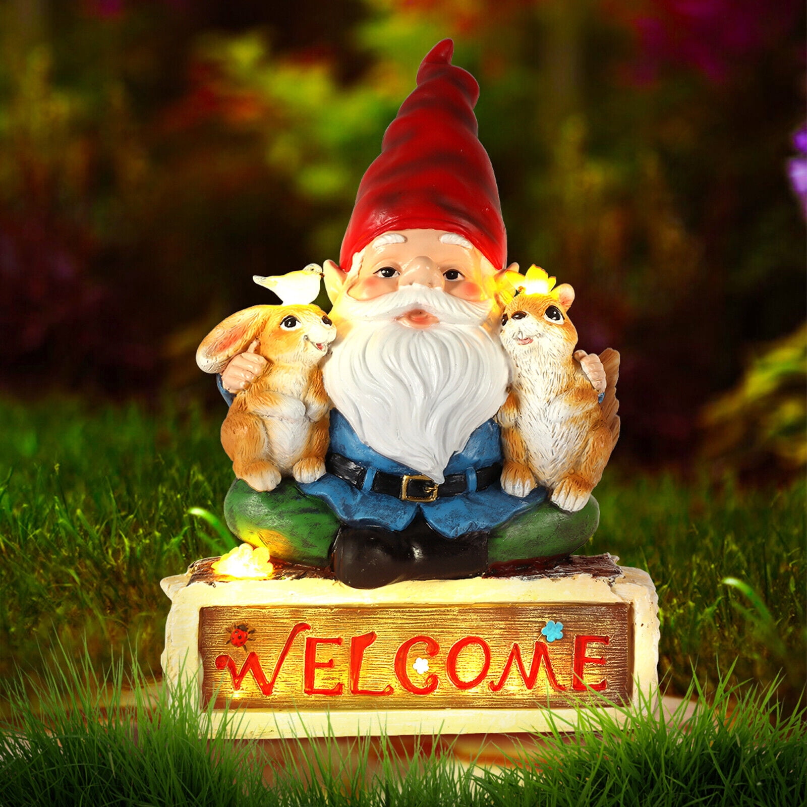 Outdoor Garden Statues Decorations Sculptures Statues Santa Claus ...