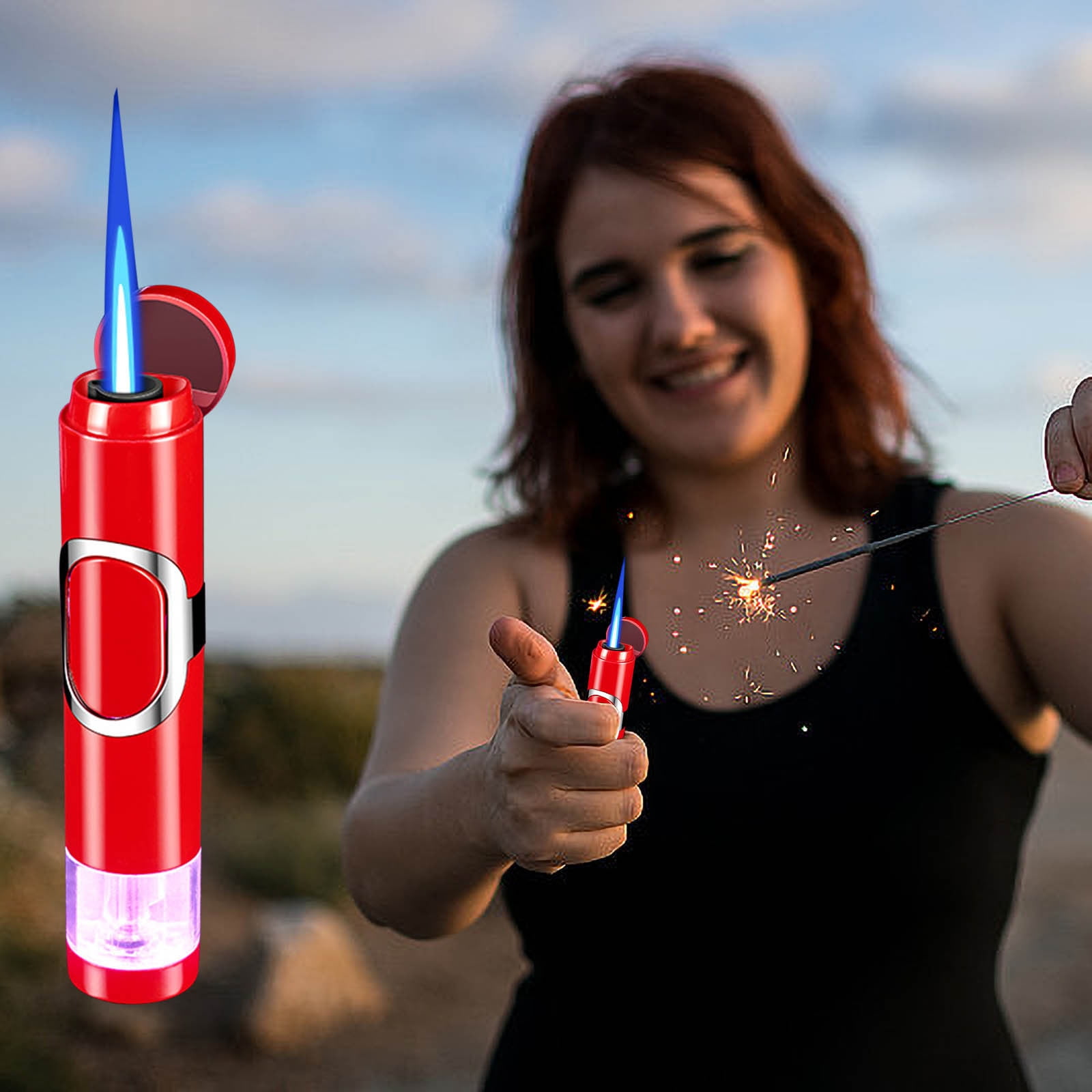 Outdoor Gas BBQ Igniter, Explosion-proof Kitchen Lighter, Portable ...