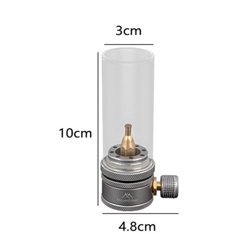 Outdoor Gas Lantern Candlelight Kit Camping Lamp with Empty Tank ...