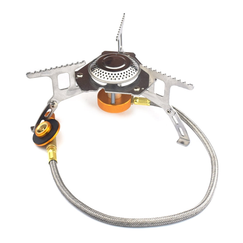 Outdoor Gas Stove Camping Folding Picnic Cooking Portable Split Stove ...