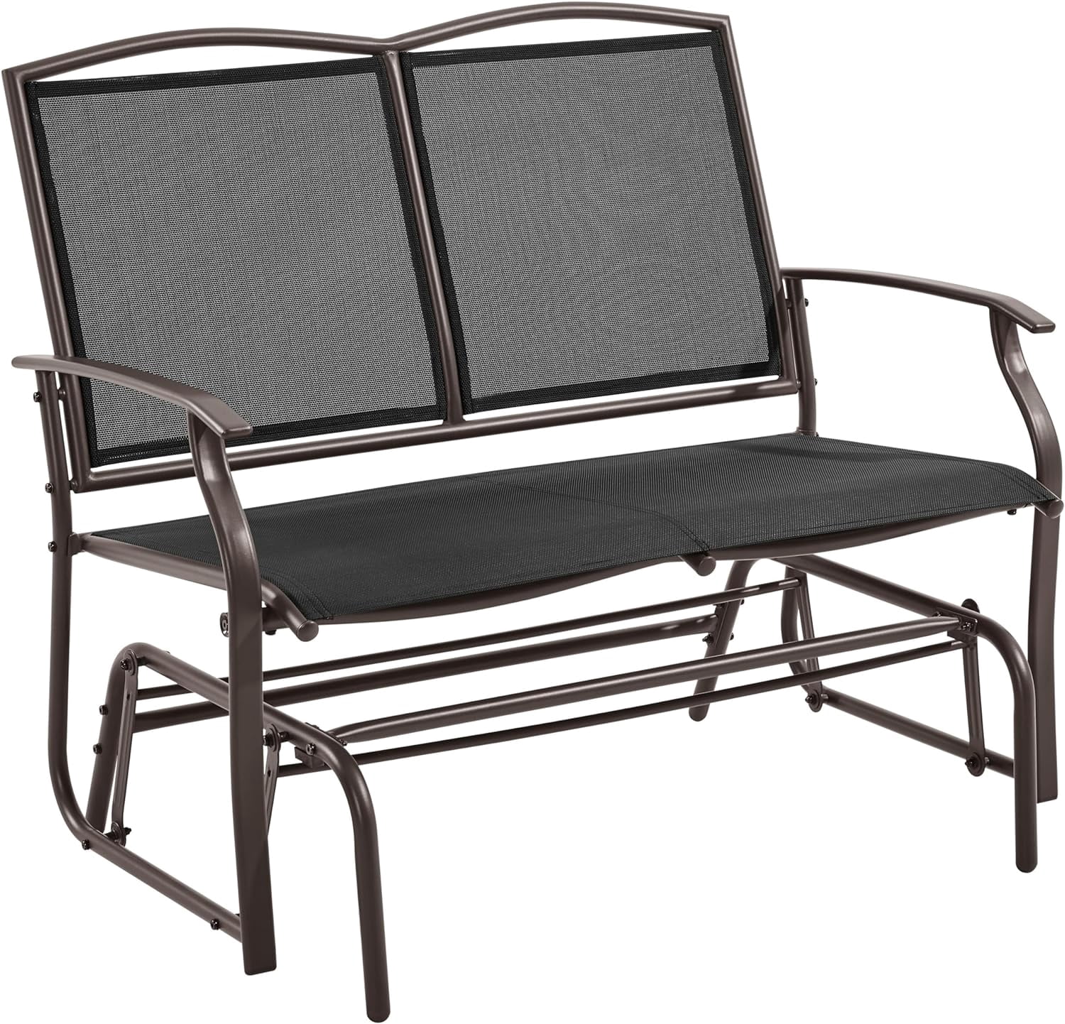 Outdoor Glider 2-Person Outdoor Glider Bench, Patio Glider Chair ...