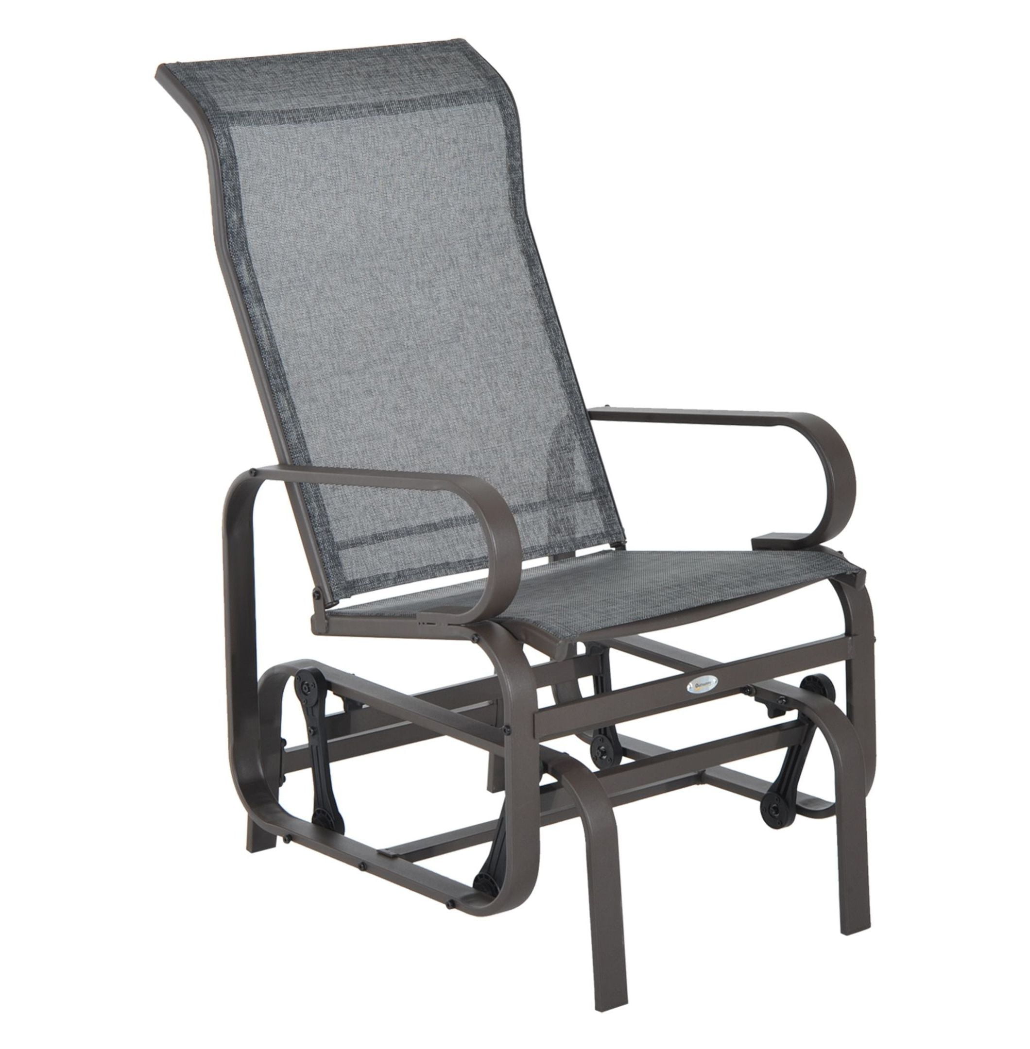 Outdoor Glider Chair, Gliders for Outside Patio with Smooth Rocking ...