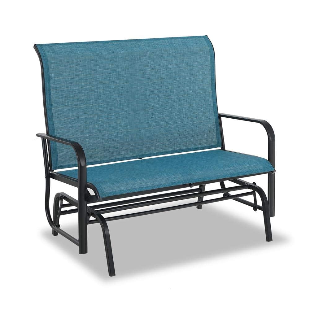 Outdoor Glider Rocking Bench Chair Clearance for 2 Person, Patio ...