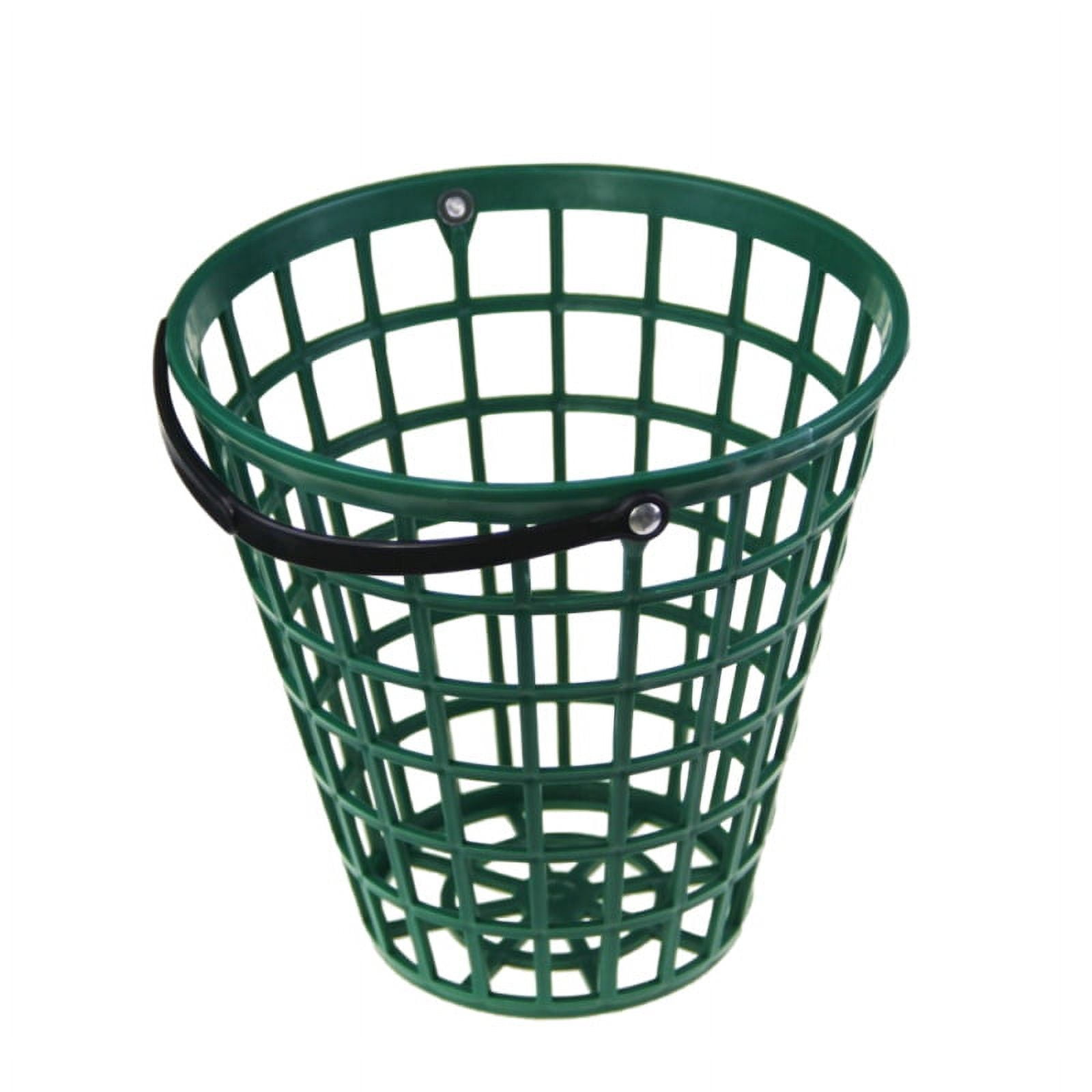 Outdoor Golf Ball Basket Container Golfball Bucket Hold Up to 75 Balls ...