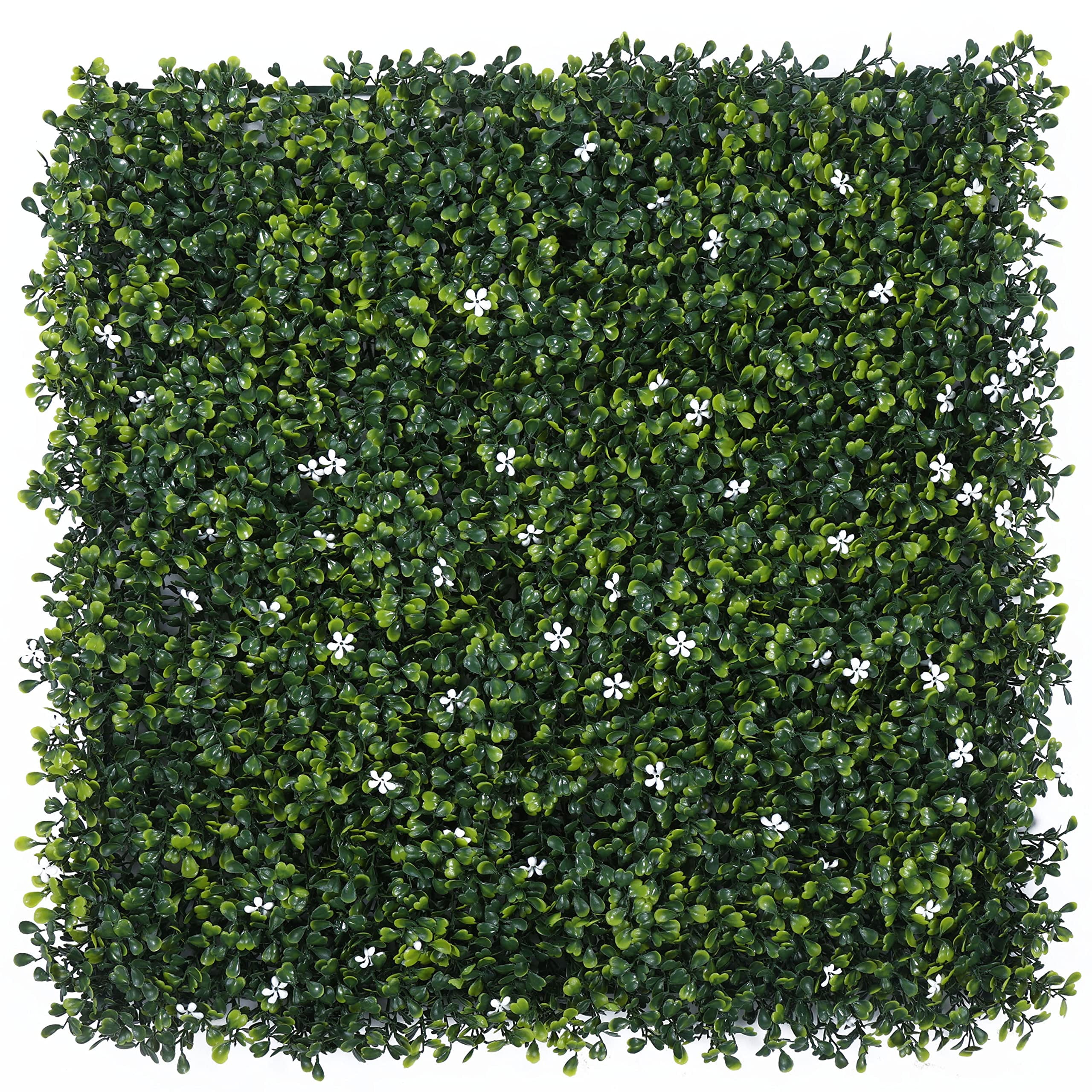 Outdoor Greenz Artificial Vertical Green Garden Wall Tile with Leaves ...
